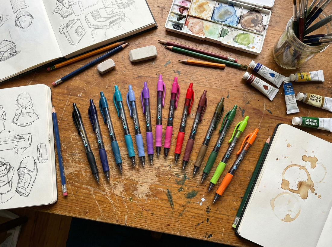 Difference Between Ball & Gel Pens: A Marketer's Guide – The Pen Guy